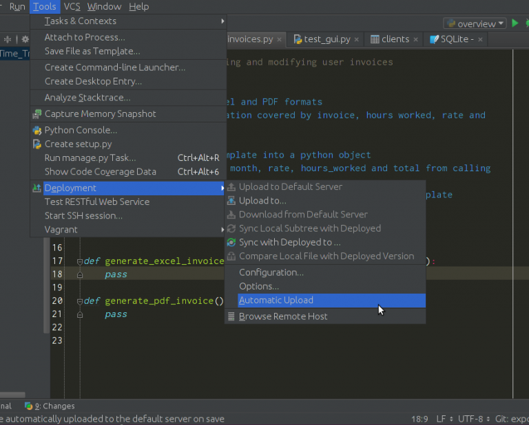 Remote development using PyCharm – Vuyisile Ndlovu